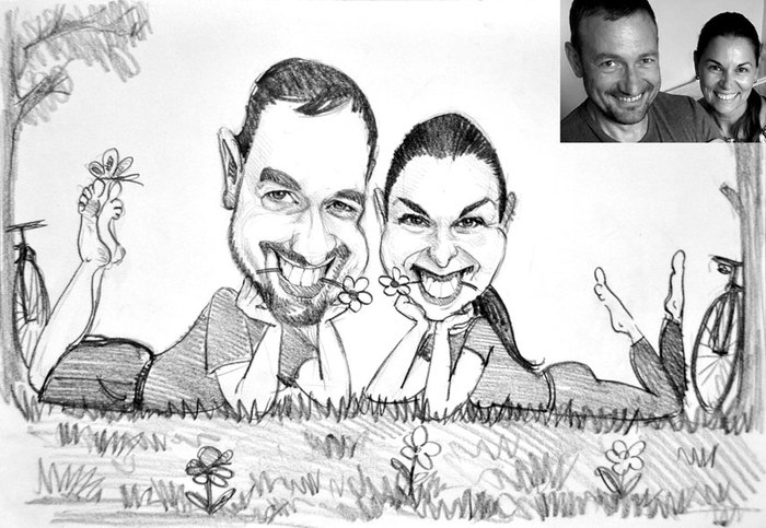Karikatury Na Svatby I Karikaturista Na Vaší Svatbu